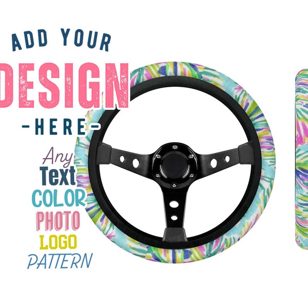 Personalized Car Steering Wheel Covers - Etsy