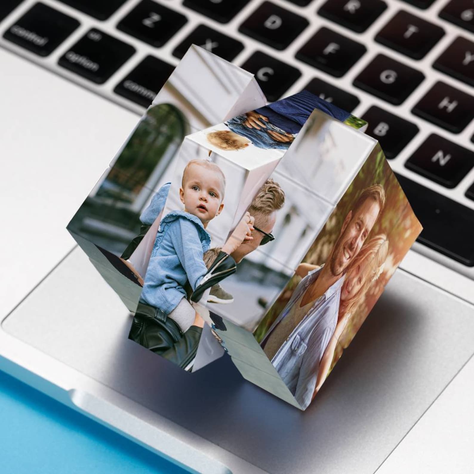 Personalized Photo Rubik's Cube With Matching Gift Box Custom Puzzle ...
