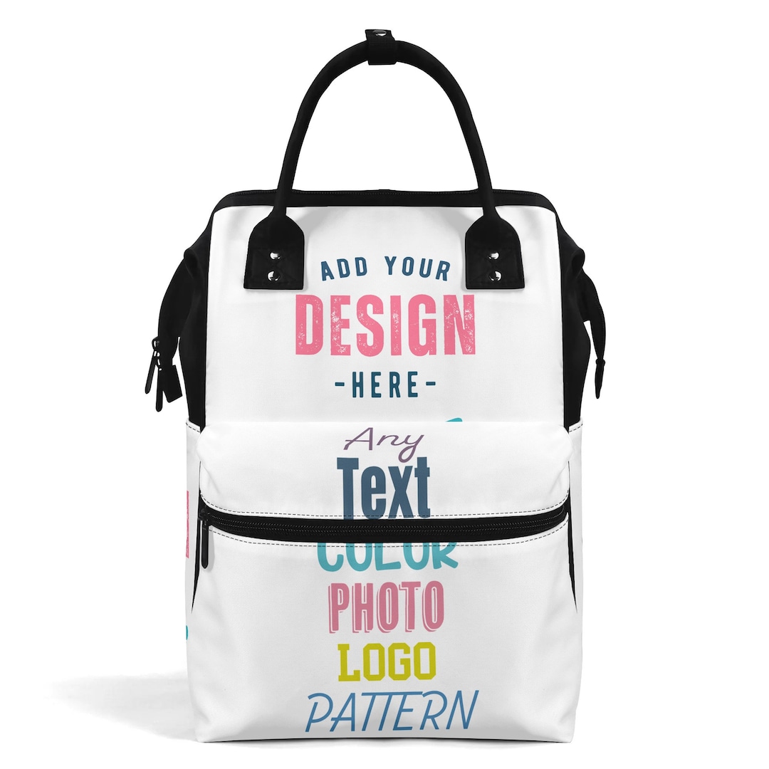 Custom Diaper Bag Personalized Diaper Backpack for New Mom Gift Large ...