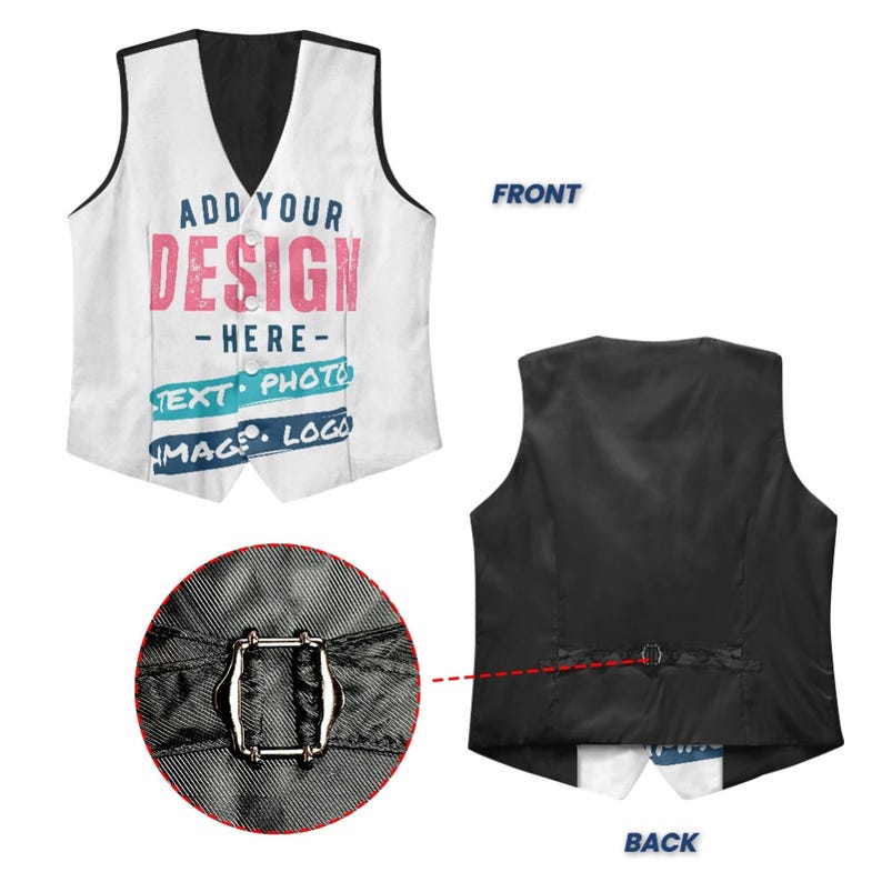 Custom Vest for Suit Personalized Waistcoat for Wedding Formal Suit ...