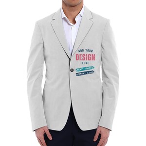 Men Custom Suit Blazer Personalized Sports Coat Mens Fashion Light Coat ...