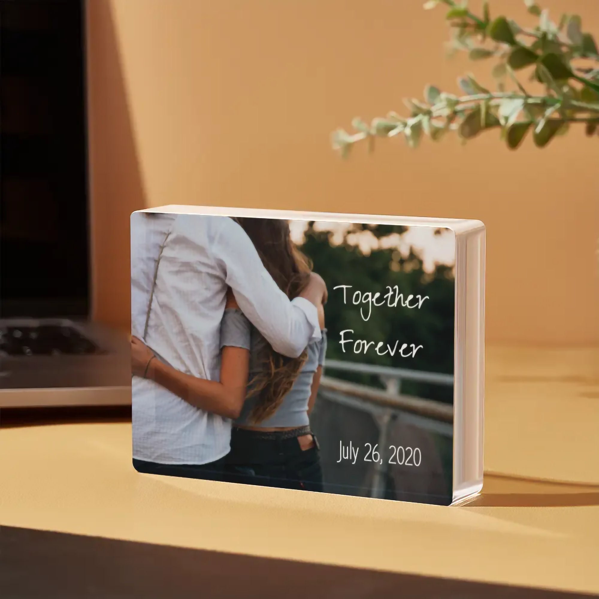 Personalized Acrylic Plaque Thick Customizable Memento Design Your Own ...