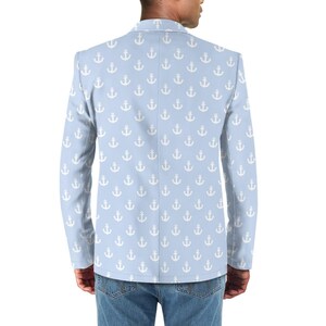 Nautical Jacket Ship Anchor Blazer for Men Women Novelty Gift Boat ...