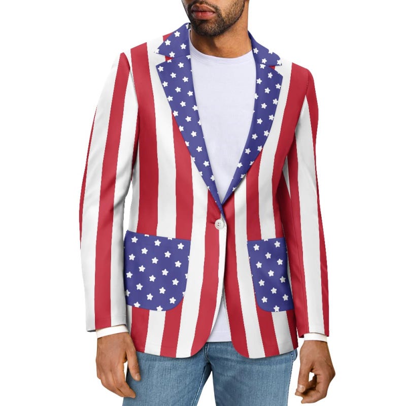 Patriotic Jacket - Etsy