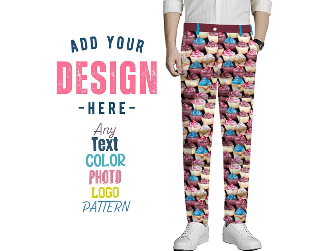 Custom Slacks Slim Fit Personalized Dress Pants Formal Skinny Suit ...