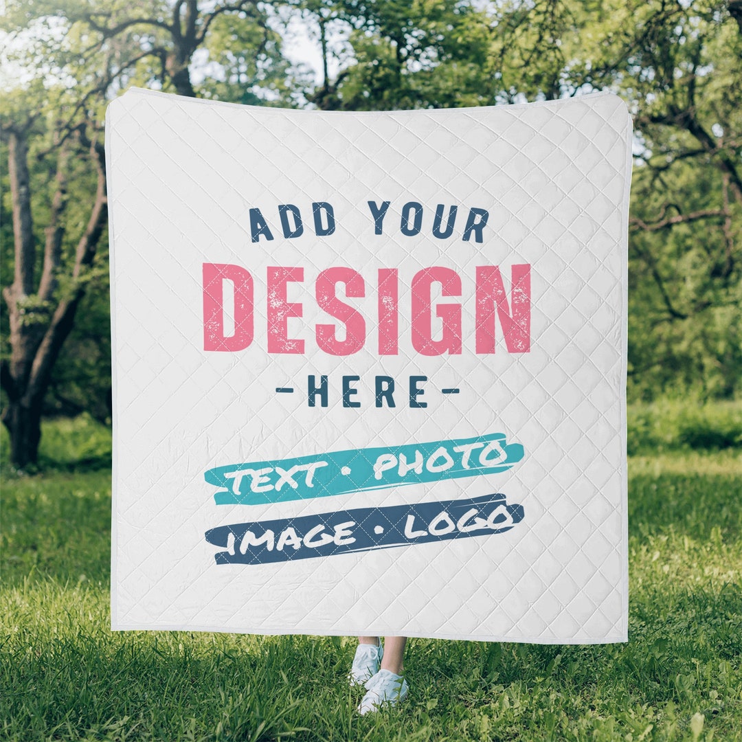 Design Your Own Quilt Blanket Custom Bedspread for Kids or Adults ...