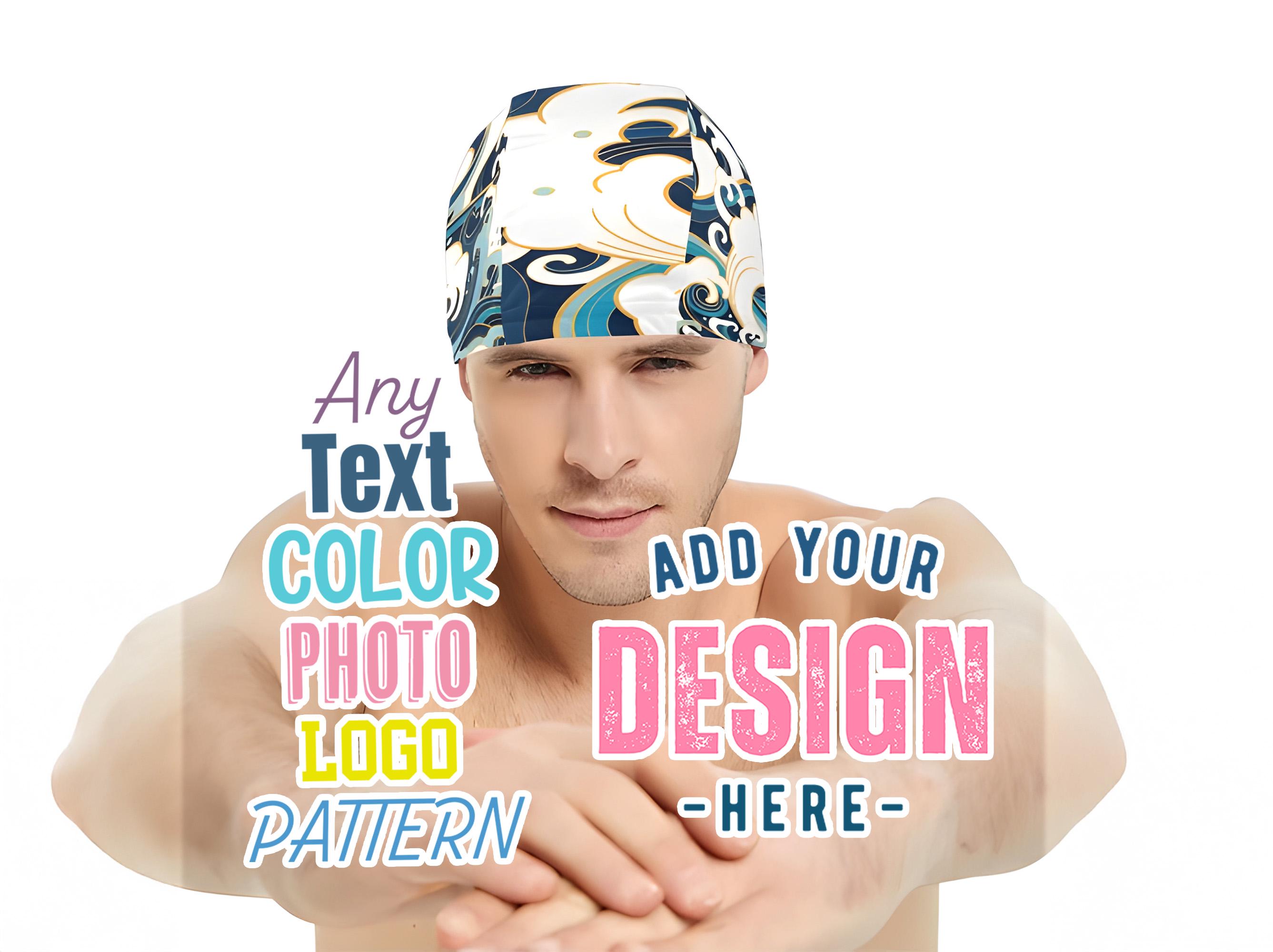 Custom Swim Cap for Women or Men Design Your Own Unisex Swimming Caps ...