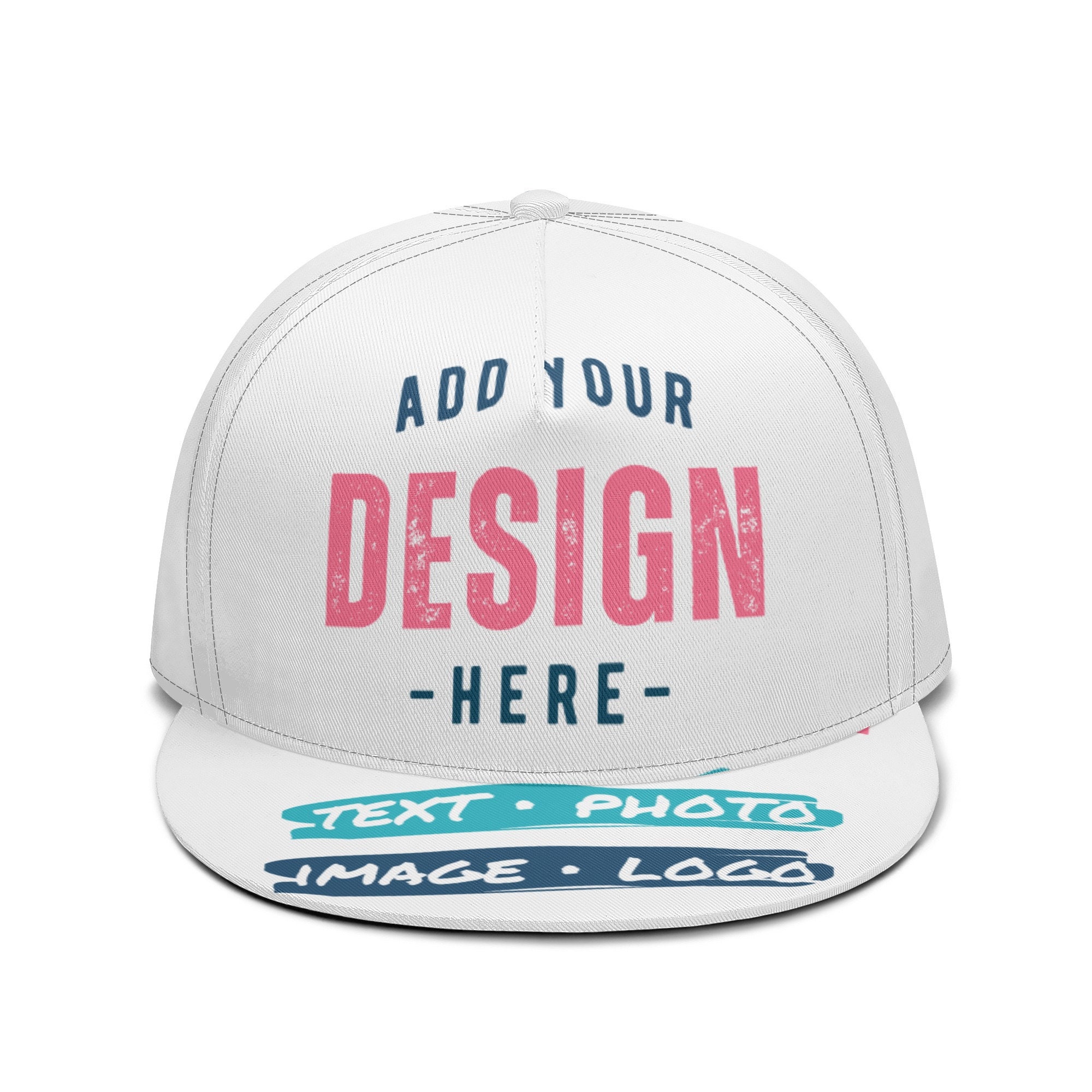 Custom Hat for Men Personalized Snapback Baseball Cap Gift Design Your ...