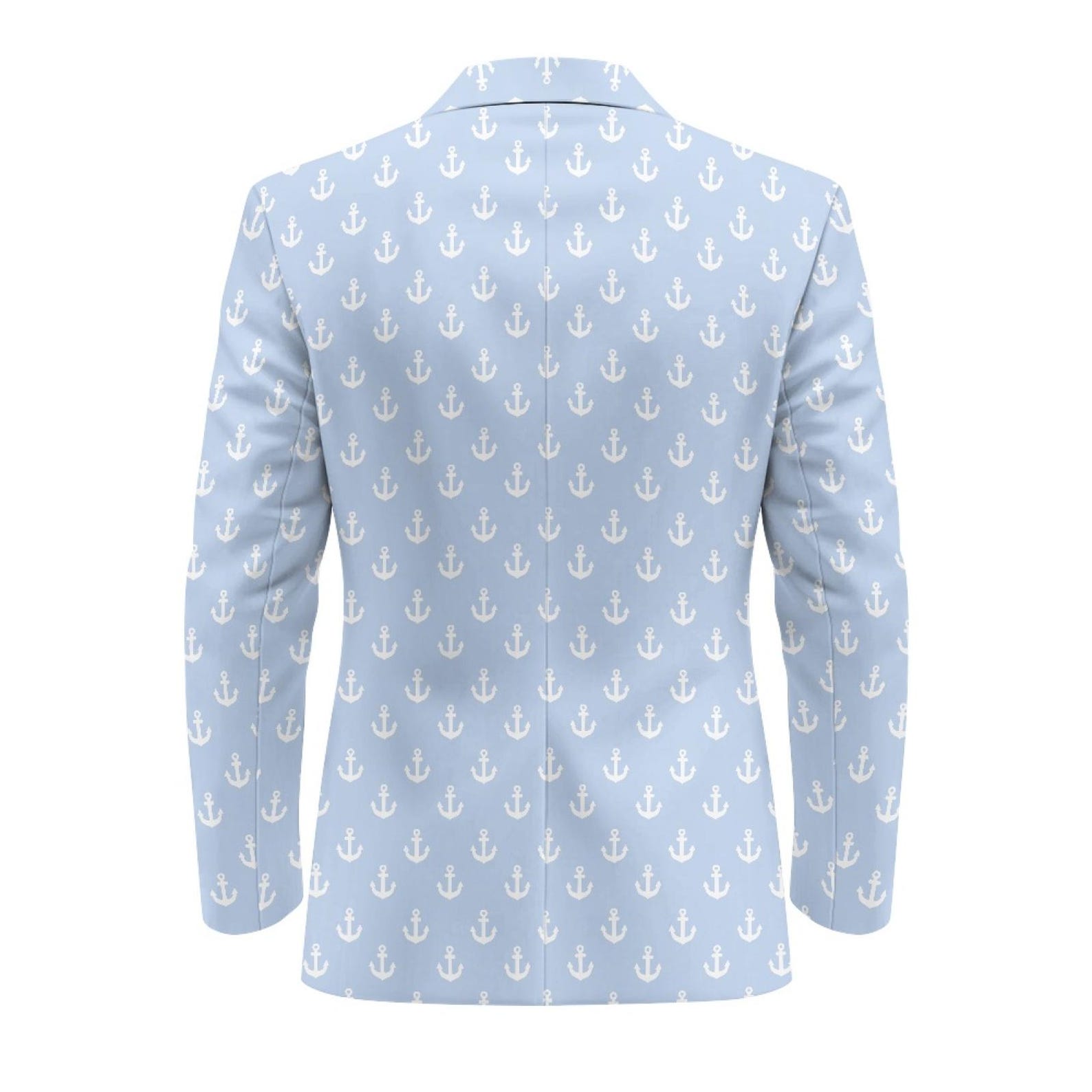 Nautical Jacket Ship Anchor Blazer for Men Women Novelty Gift Boat ...