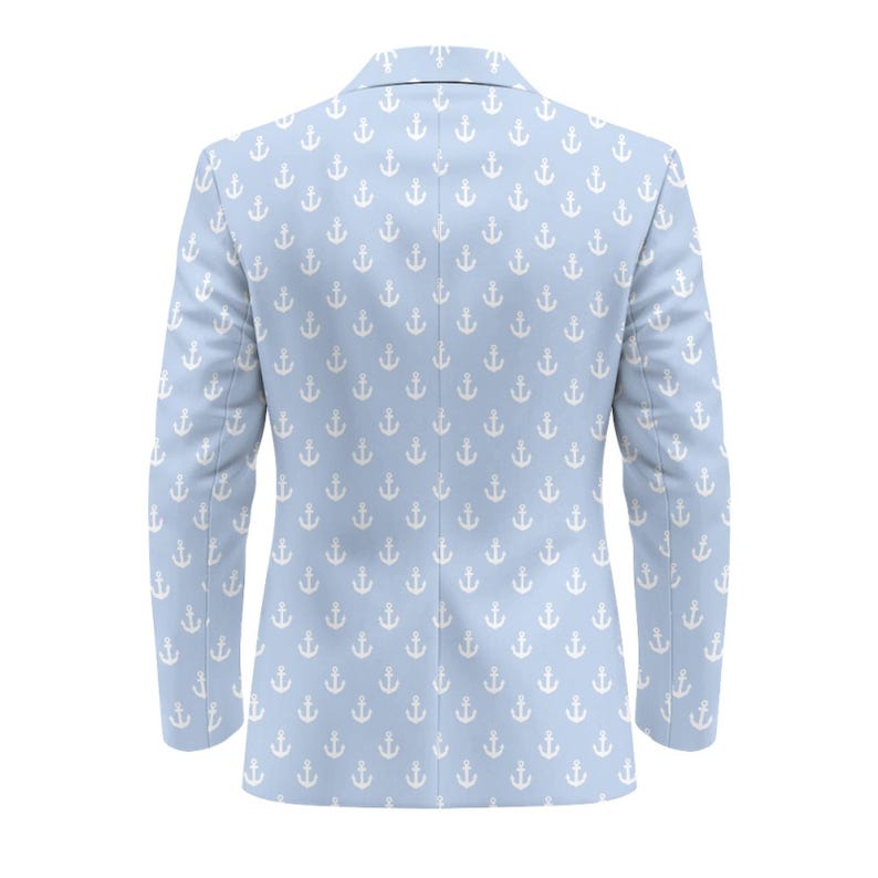 Nautical Jacket Ship Anchor Blazer for Men Women Novelty Gift Boat ...