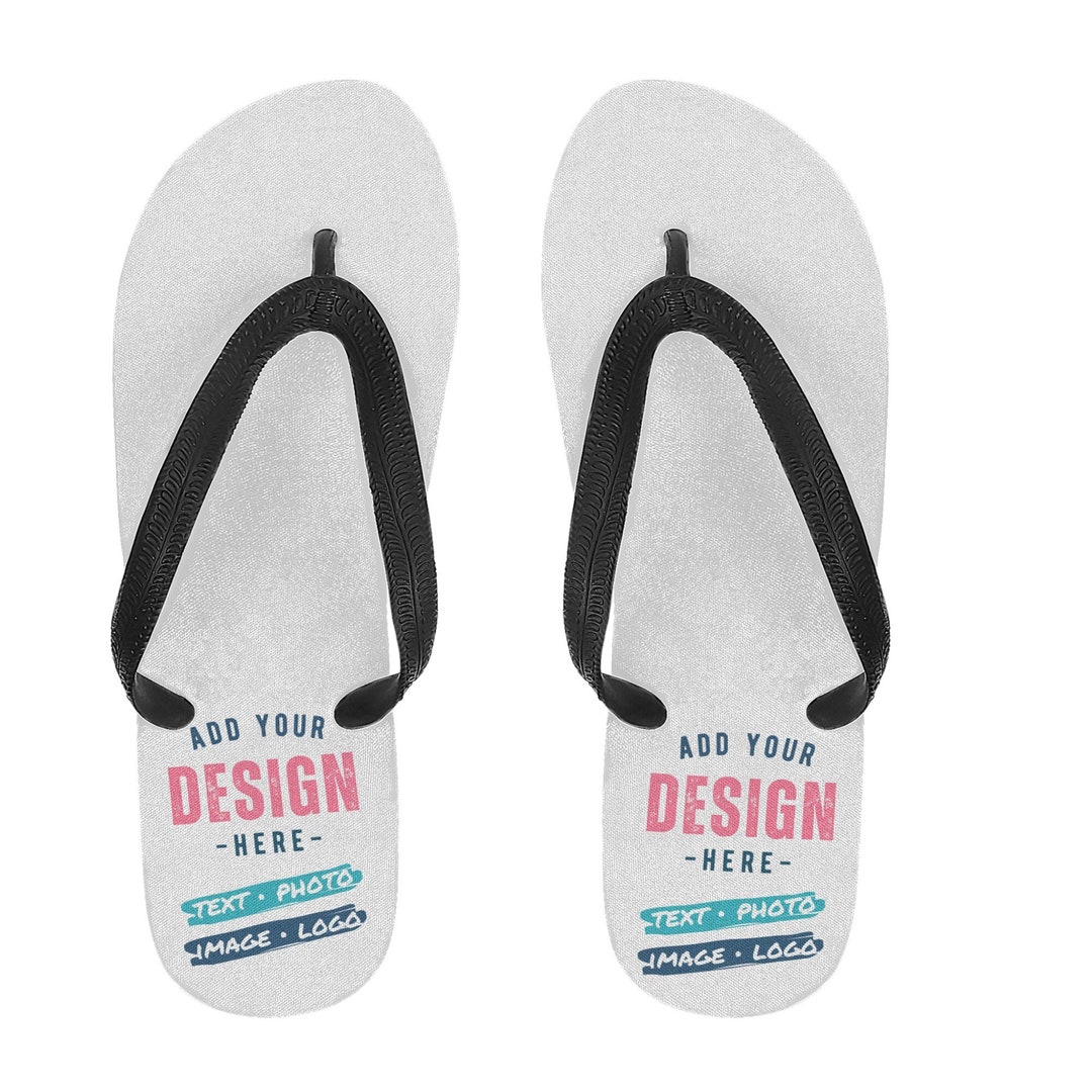 Custom Flip Flops for Women Personalized Sandals for Men Design Your ...