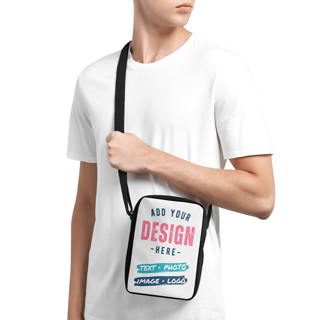 Cross Body Bag Custom Crossbody Bag Personalized Unisex Satchel Design ...