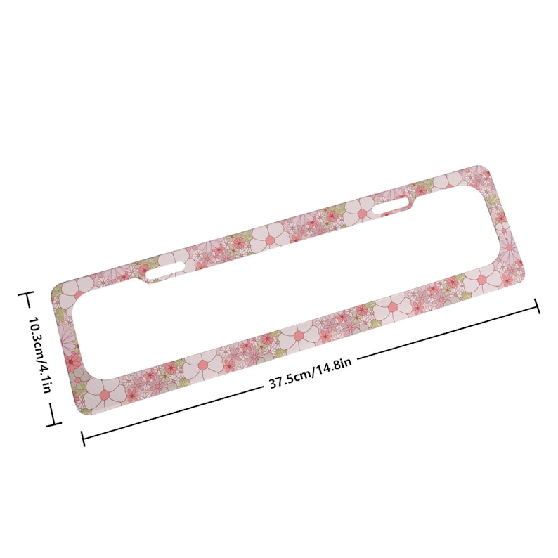Australian License Number Plate Frame 2 Sizes Personalized Car Tag ...