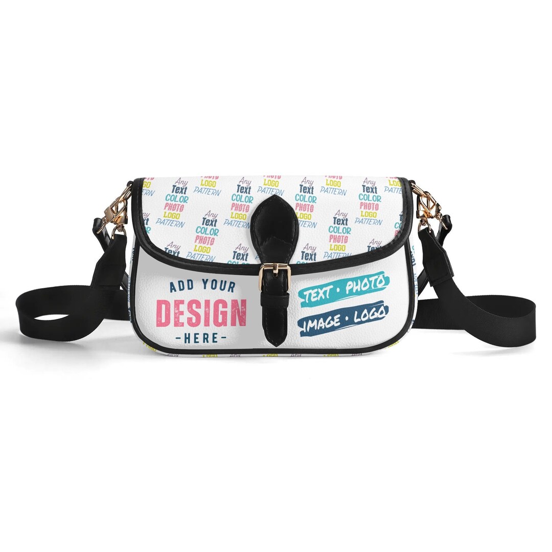 Custom Shoulder Bag With Chain Personalized Purse for Women's PU ...