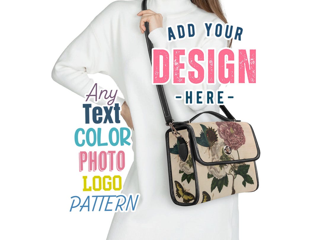 Personalized Satchel Bag Women's PU Leather Crossbody Bags Custom ...