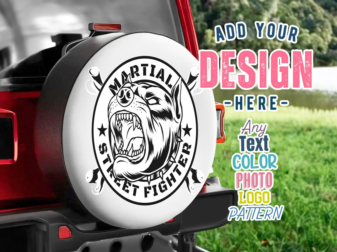Custom Tire Cover Personalized Rear Tire Protective Covers for Spare ...