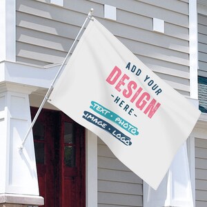Custom Flags 4x6 Ft Garden Flag Design Your Own Flag Any Color Photo ...
