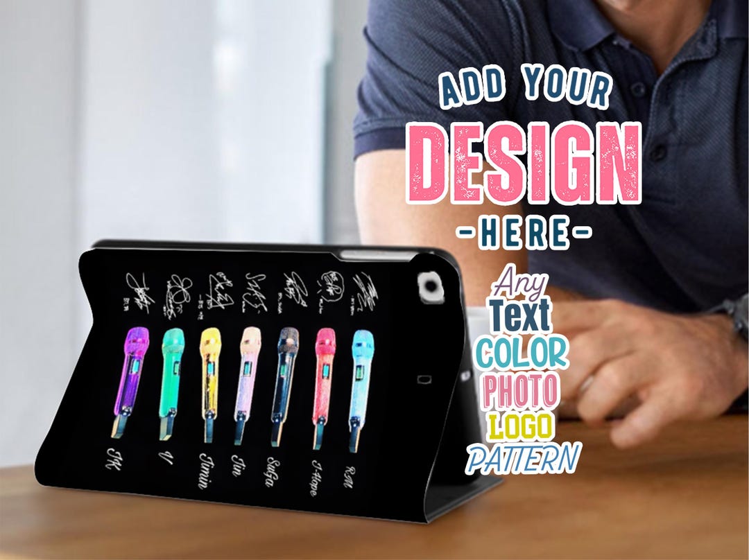 Personalized iPad Case Custom iPad Protective Clamshell Case Without ...