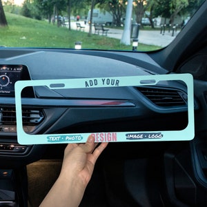 Custom Australia License Plate Frame 2 Sizes Available Personalized Car ...