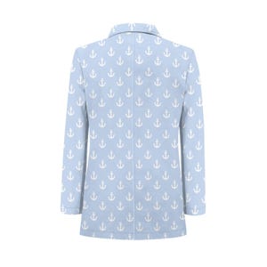 Nautical Jacket Ship Anchor Blazer for Men Women Novelty Gift Boat ...