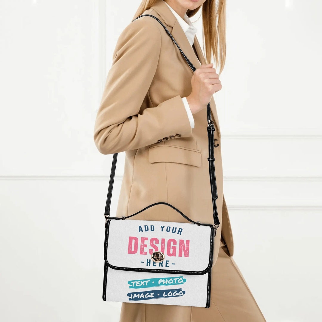 Personalized Satchel Bag Women's PU Leather Crossbody Bags Custom ...