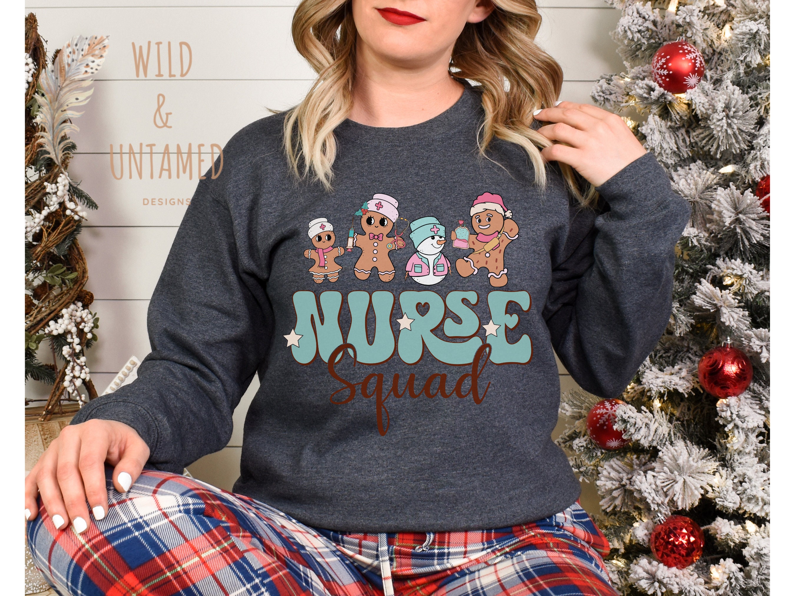 Christmas Nurse Shirt, Christmas Nurse Sweatshirt, Medical Christmas ...
