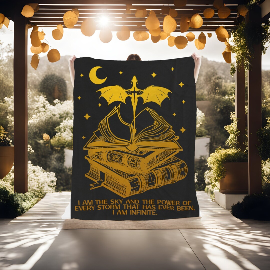 Fourth Wing Blanket Fourth Wing Merch Cozy Blanket Xaden Dragon Books ...