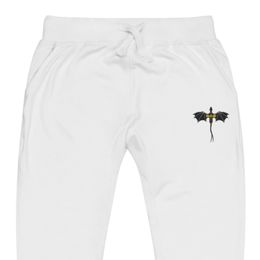 Fourth Wing Embroidered Joggers Fourth Wing Merch Pants Unisex Fleece ...