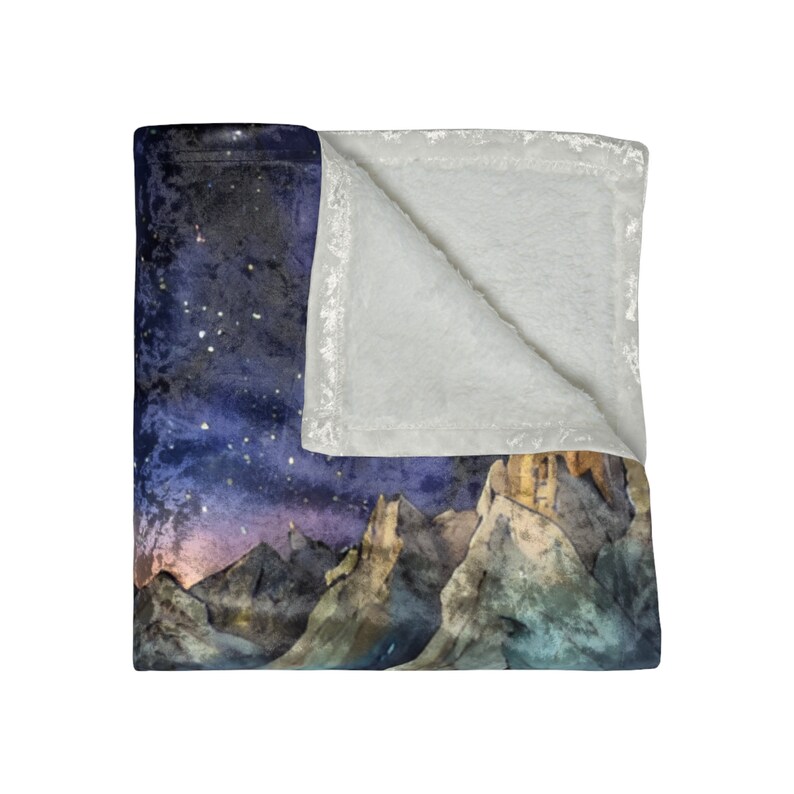 Velaris Stars CRUSHED VELVET Blanket, ACOTAR Merch, the Night Court, A ...