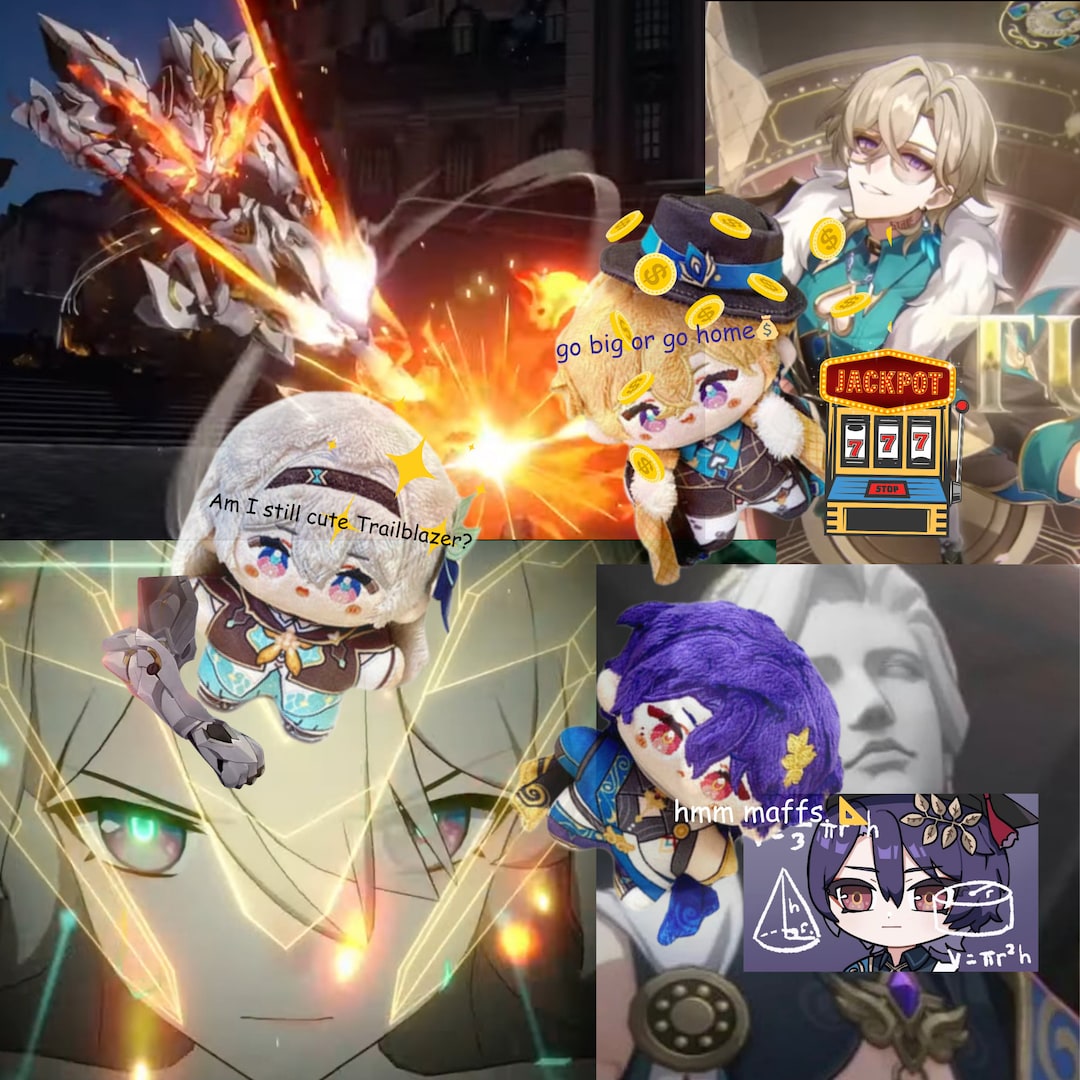 Honkai Star Rail Plush Aventurine Hsr Firefly Hsr Dr Ratio Honkai Star ...