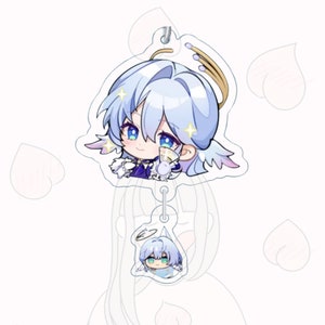 HSR Robin Honkai Star Rail Robin Honkai Star Rail Keychain HSR Sunday ...