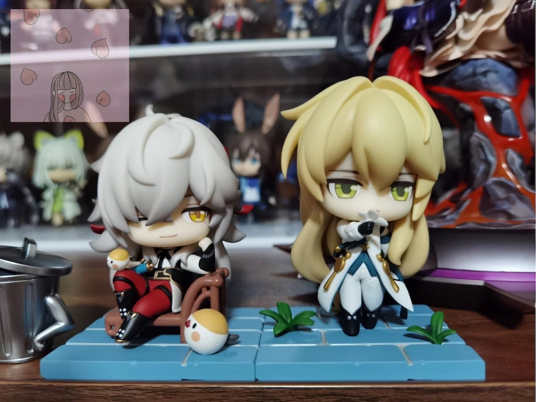 Chibi Honkai Star Rail Figure Trailblazer Hsr Caelus Hsr Stelle Hsr ...