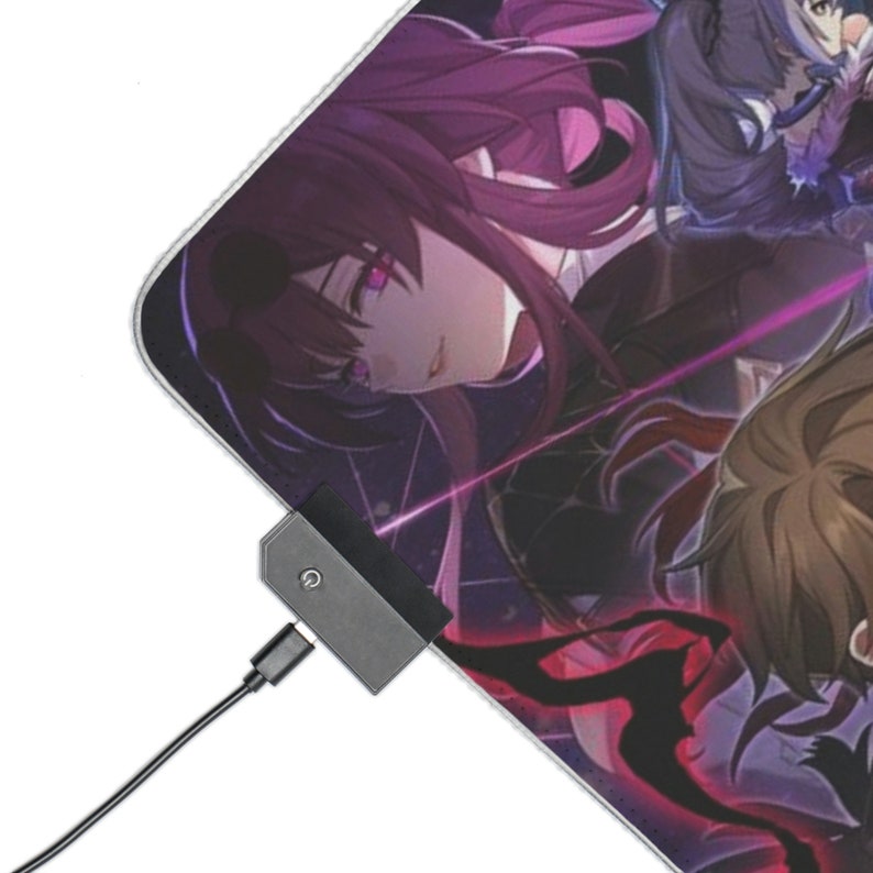 Honkai Star Rail LED Mouse Pad Honkai Star Rail Desk Mousepad - Etsy