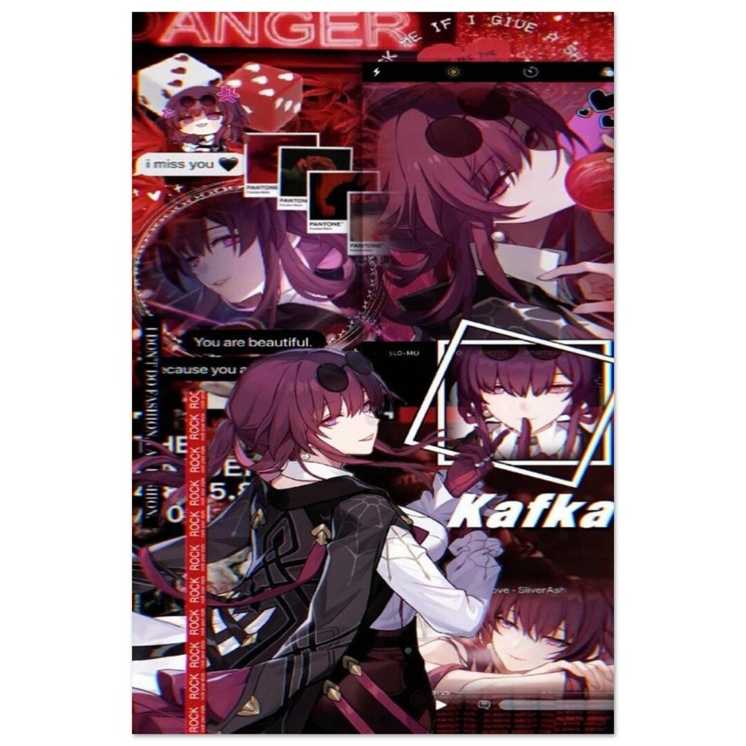 Kafka Honkai Star Rail Poster Honkai Star Rail Kafka Obsession - Etsy ...