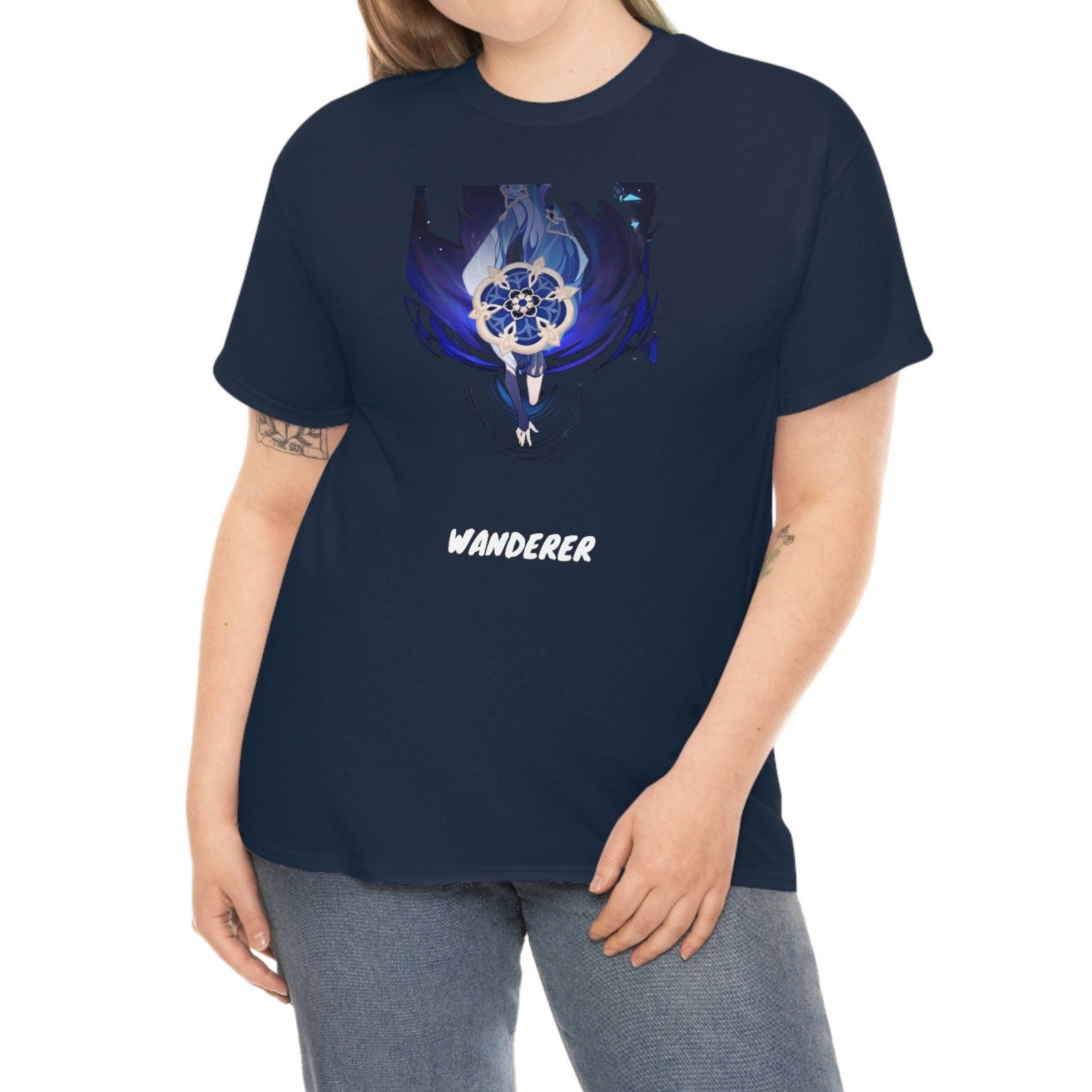 Wanderer Scaramouche Genshin Impact Tshirt Genshin Wanderer Shirt ...