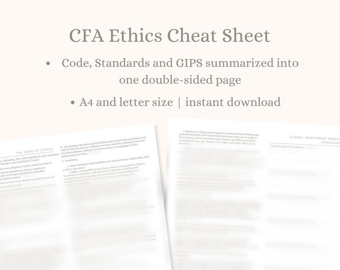 Custom CFA Exam Congratulations Gift for Passing the CFA Exam Gift ...