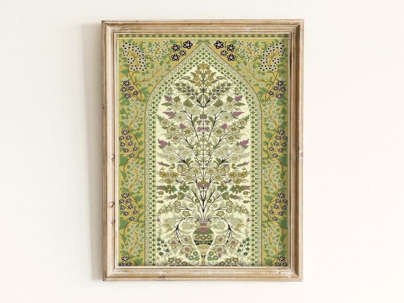 Indian Art Prints Set of 6 Digital Download Indian Block - Etsy