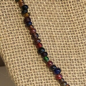 19in Frosted Earth Toned Seed Bead Bat Charm Necklace - Etsy