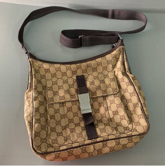 Authentic Gucci monogram shoulder bag - Gem