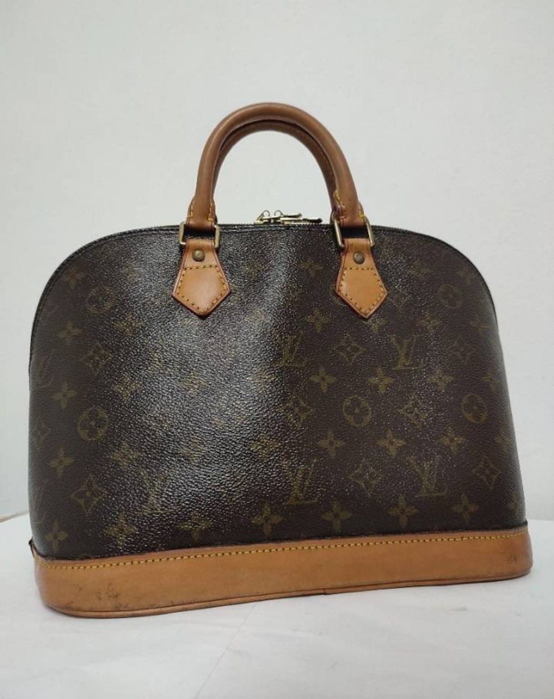 Authentic Louis Vuitton Alma Monogram Handbag - Etsy