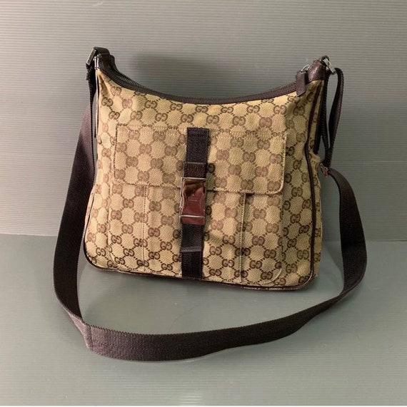 Authentic Gucci monogram shoulder bag - Gem
