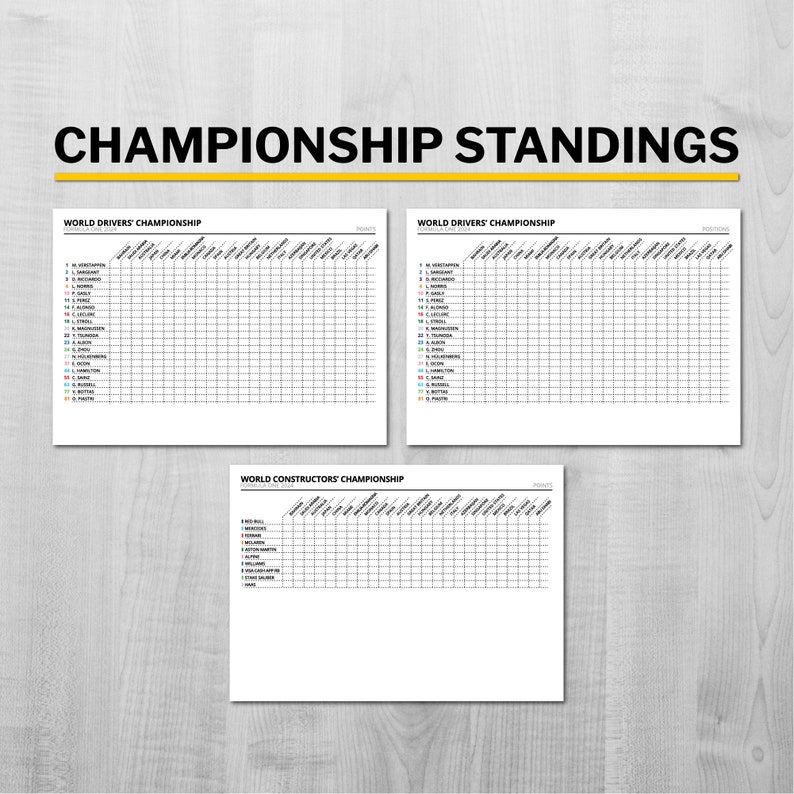 F1 Journal 2024, F1 2024 Planner, Formula 1 2024, Monza, Monaco, Spa ...