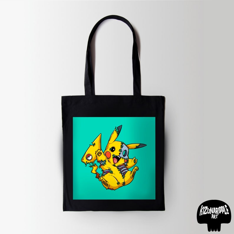 Pikachu Zombie Sticker Horror Urban Pokemon Art Printable Pikachu ...