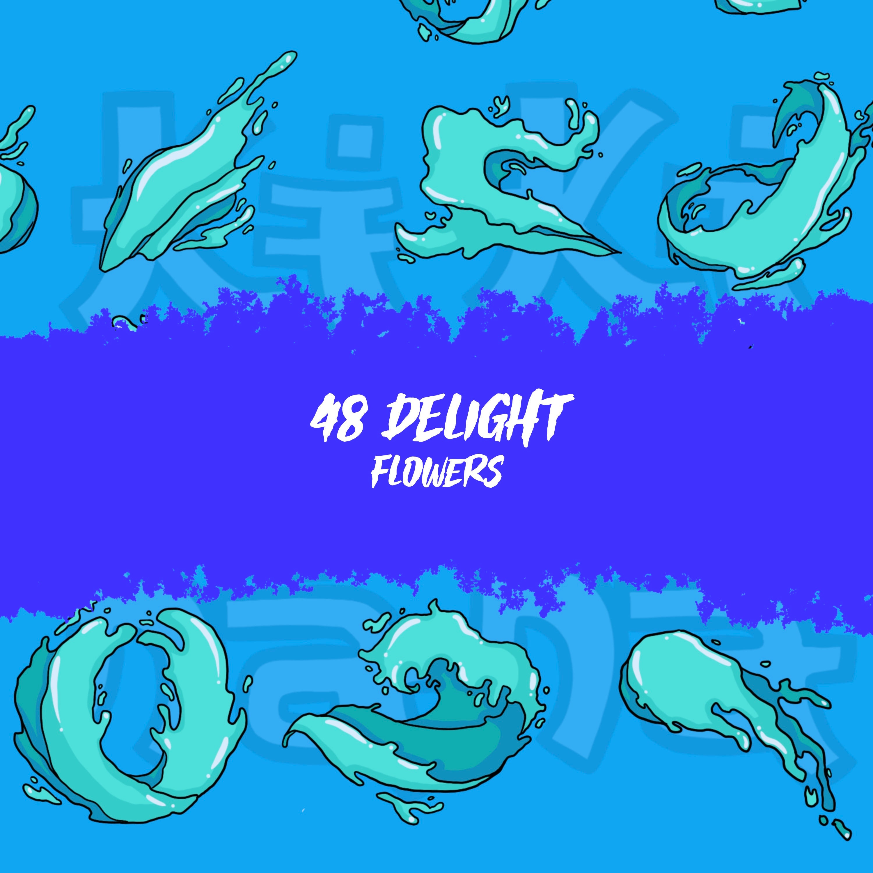 32 Blue Water Splash Clipart Set Water Drops PNG Splash - Etsy