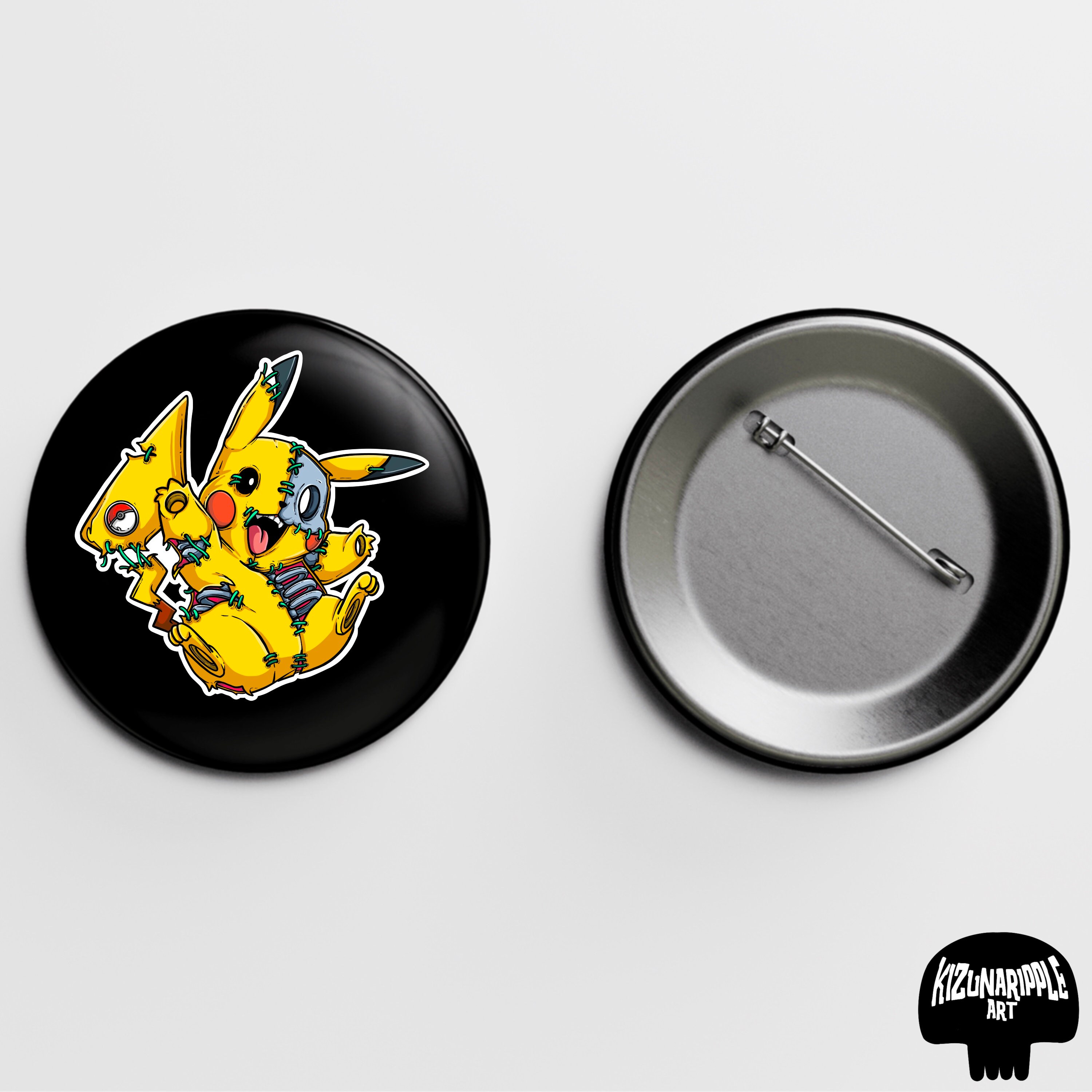 Pikachu Zombie Sticker Horror Urban Pokemon Art Printable Pikachu ...