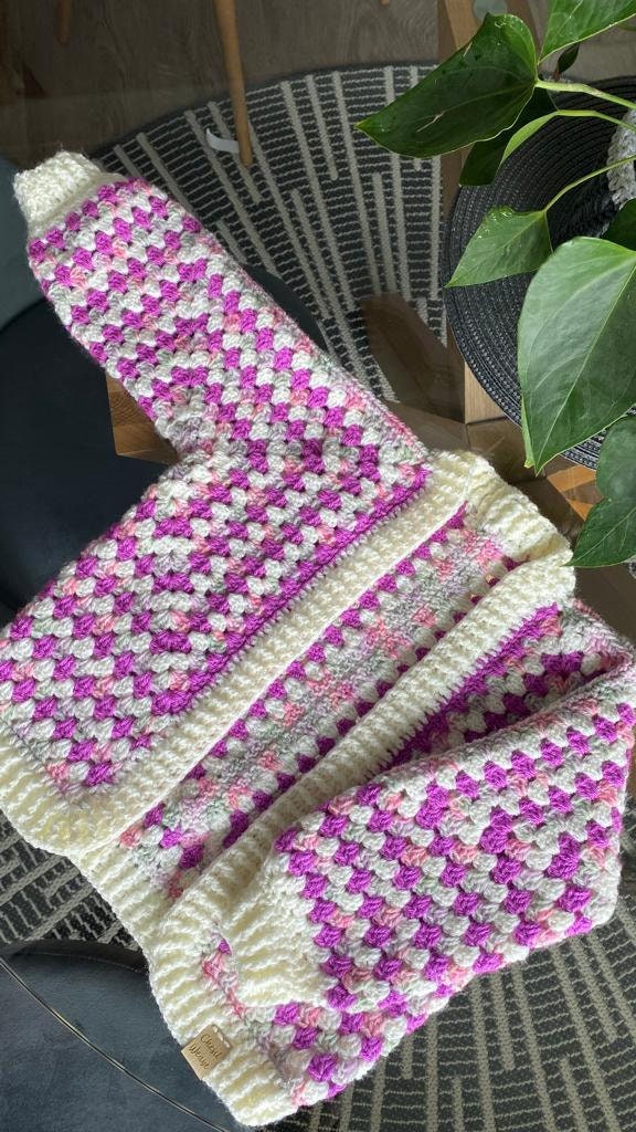 Child's Hexi Cardigan, Handmade Cardigan, Child's Granny Square ...