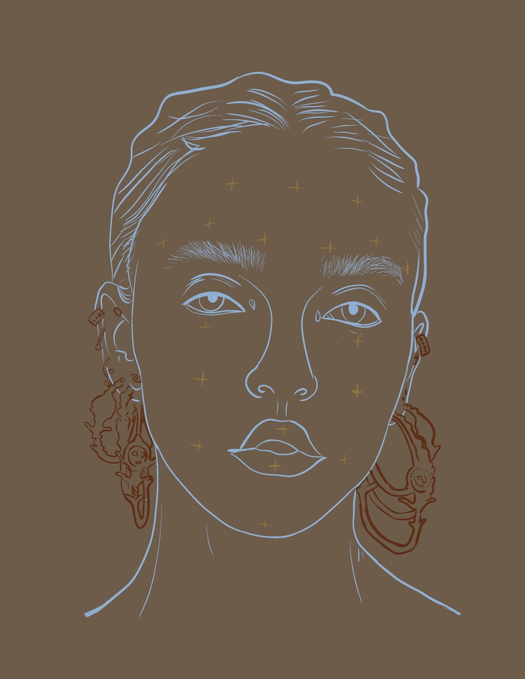LINE WORK - FKA Twigs - Cellophane Art - Etsy
