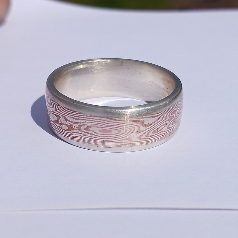 Mokume Gane Rings - Etsy
