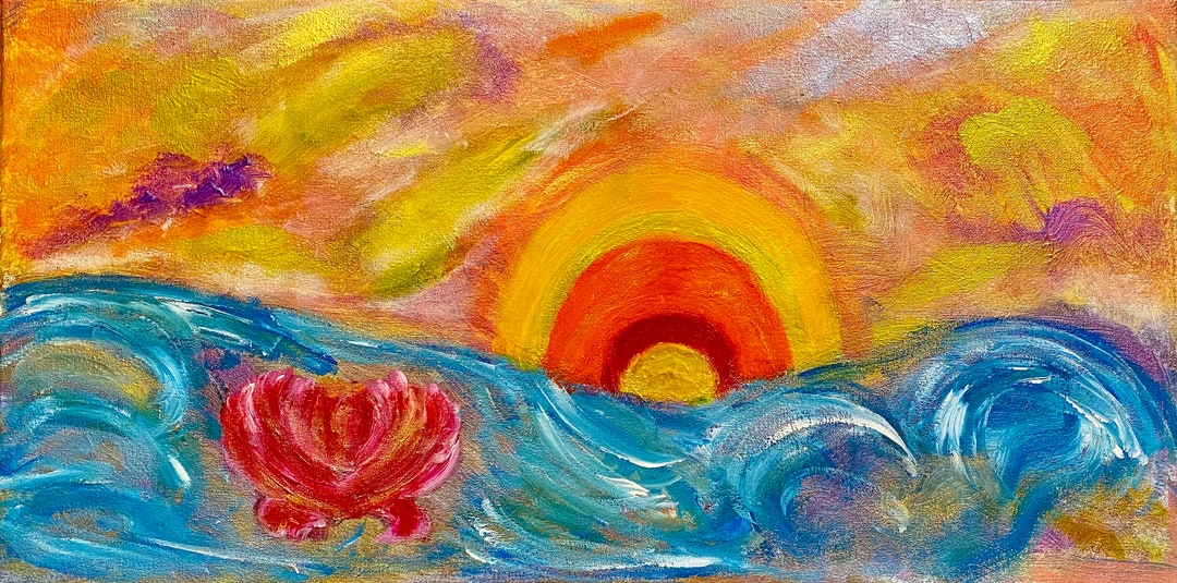 Whimsical Ocean Original Painting Only One Available - Etsy