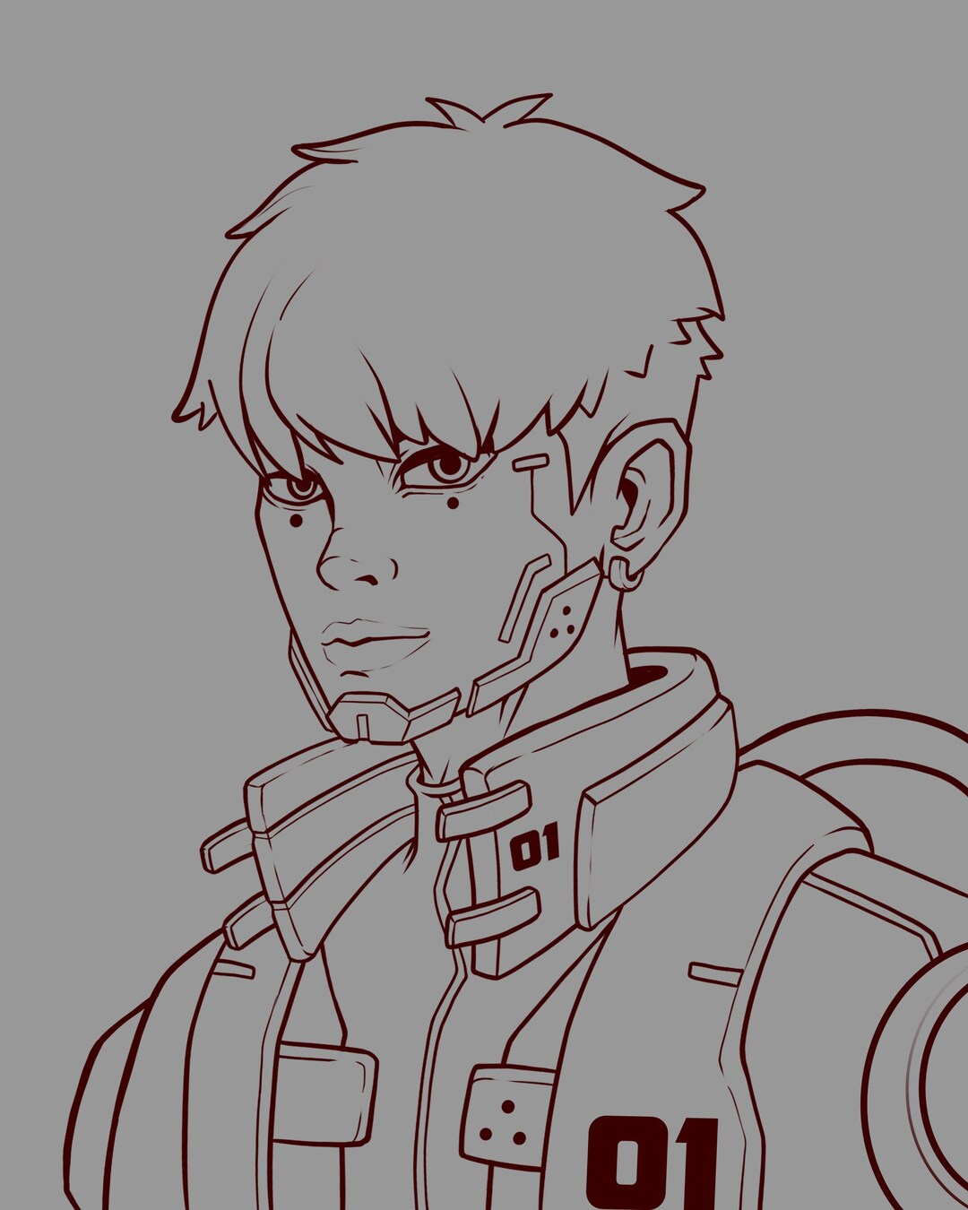 Custom Game Character Sketch Portraits OC Custom Sketch - Etsy